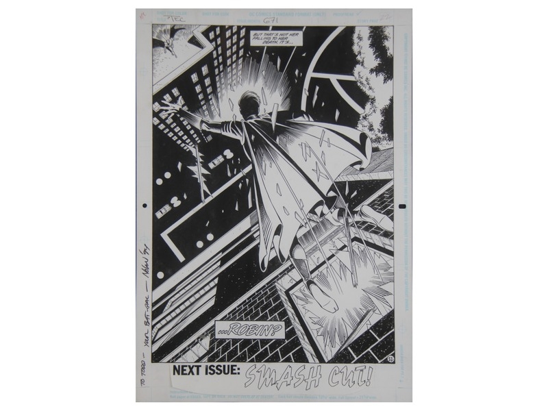 Graham Nolan | Detective #671 Original Page (1994) | MutualArt