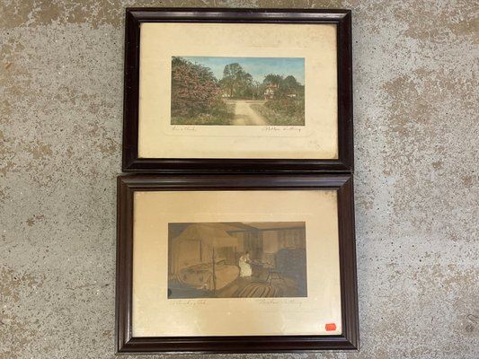 Wallace Nutting | Two Wallace Nutting Signed Etchings | MutualArt