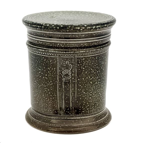 Steve Harrison | a studio pottery salt glazed stoneware jar and cover ...