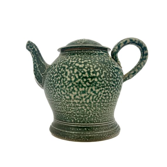 Steve Harrison | a studio pottery salt glazed stoneware teapot (Circa ...