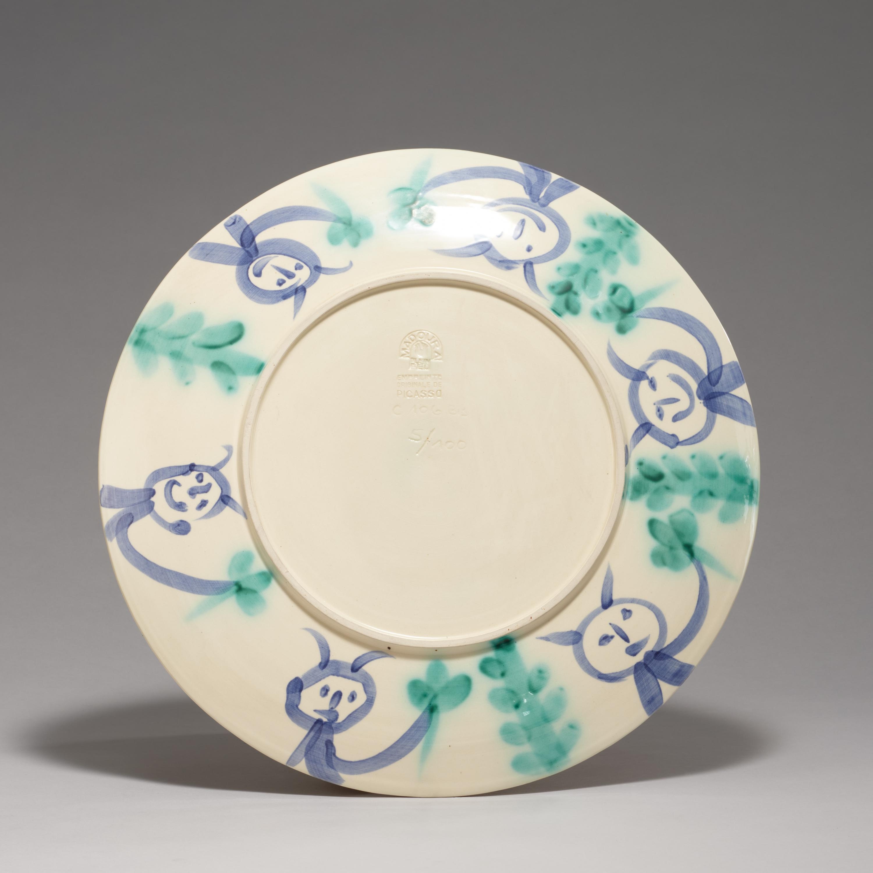 Pablo Picasso | Clock With Tongue / Fauns With Flower (1956) | MutualArt