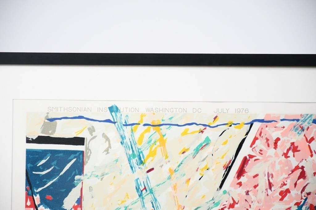 Nancy Graves | NANCY GRAVES SERIGRAPH POSTER FOR THE SMITHSONIAN (1976 ...