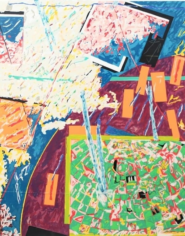 Nancy Graves | NANCY GRAVES SERIGRAPH POSTER FOR THE SMITHSONIAN (1976 ...