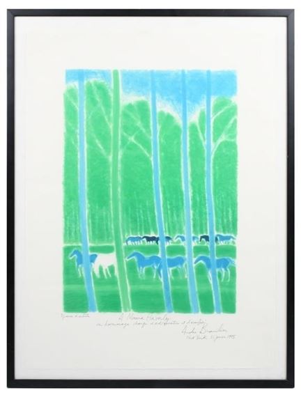 Andre Brasilier | ANDRE BRASILIER ARTIST PROOF LITHOGRAPH (1995 ...