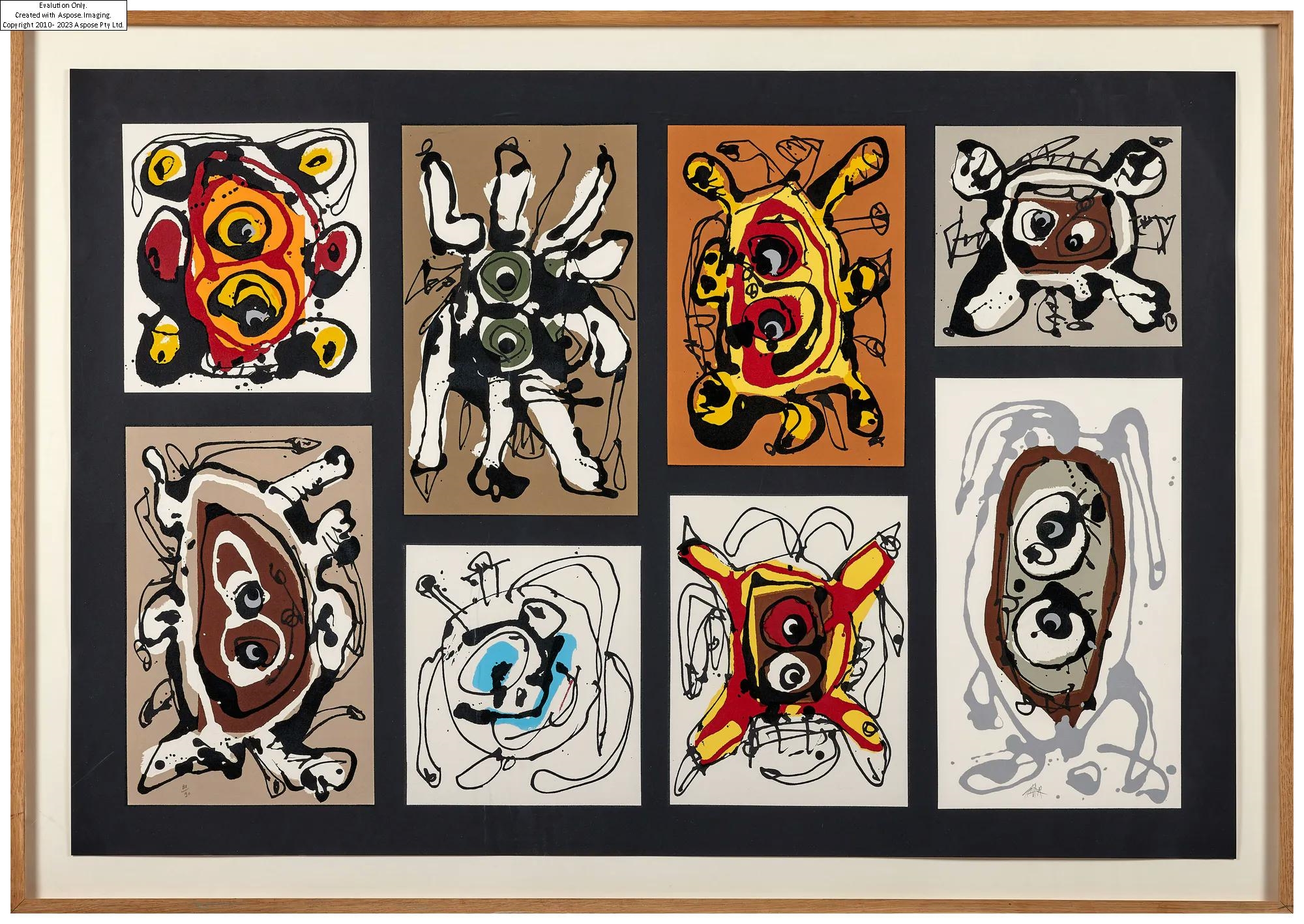 Antonio Saura | L’ Année de la méduse – 1987 | MutualArt
