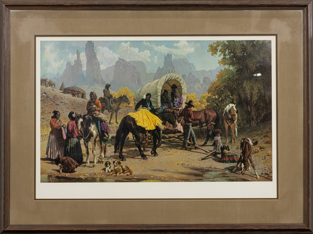 Ralph Brownell McGrew | Going on a Visit, | MutualArt