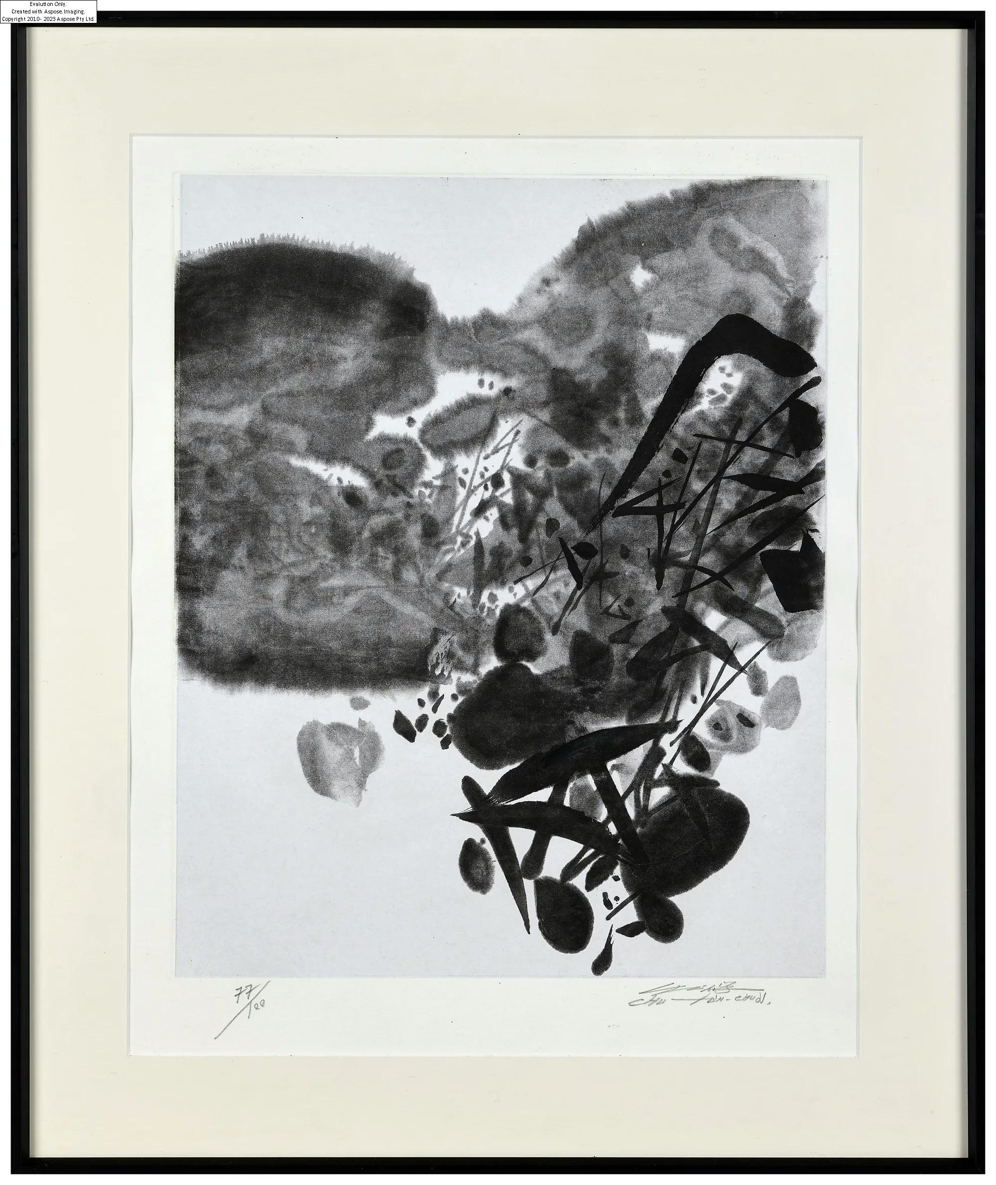 Chu Teh-Chun | Composition - circa 2000 | MutualArt