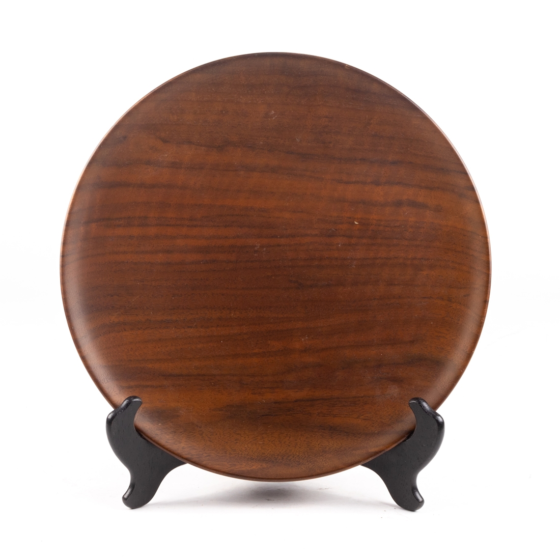 Bob Stocksdale | A Bob Stockdale turned black walnut plate (1986 ...