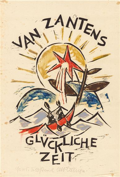 Otto Lange | 20 colour woodcuts on fine Japan laid paper (1920) | MutualArt