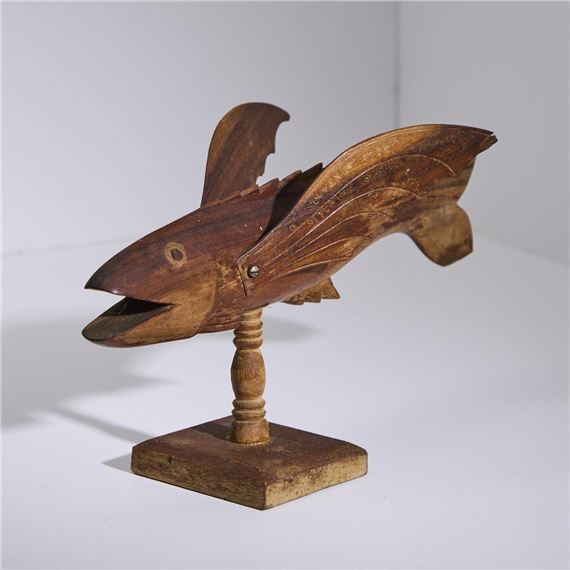 Sam Young | A Flying Fish Carved by Sam Young, Pitcairn Islands | MutualArt