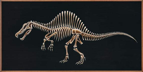 James Dominguez | Skeleton of Spinosaurus, 2024 (2024) | MutualArt