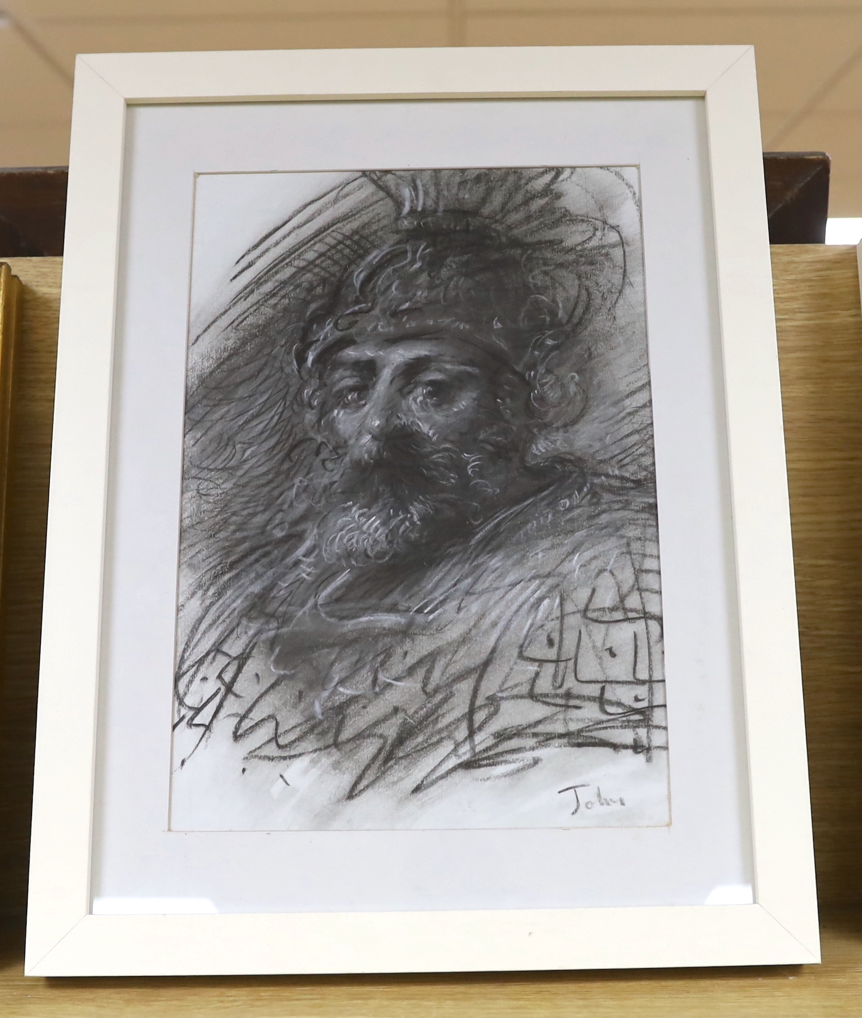 Augustus Edwin John | Classical bearded warrior | MutualArt