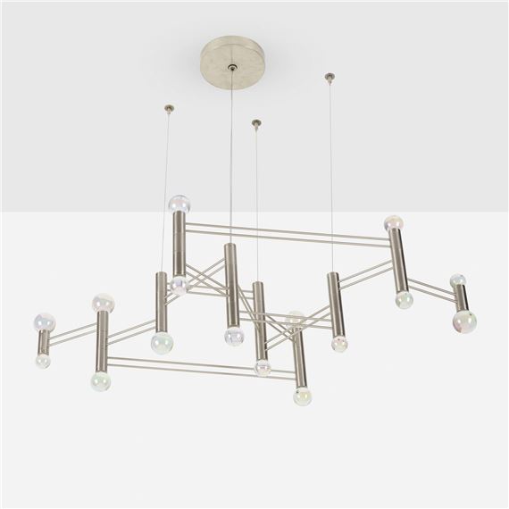 Bec Brittain | BB x JH Gaze chandelier (2018) | MutualArt