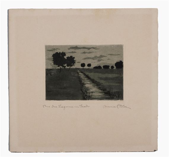 Marie Adler | Marie Adler (Austrian 1863 - 1947) AUS DER LAGUNE IN ...