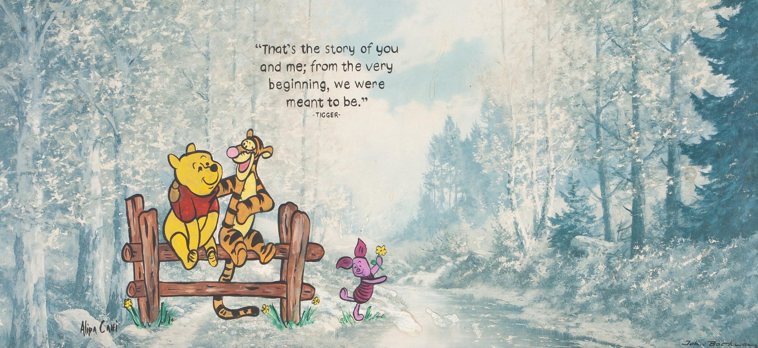 Alida Cahi | Alida Cahi (South African 20th Century) TIGGER AND POOH ...