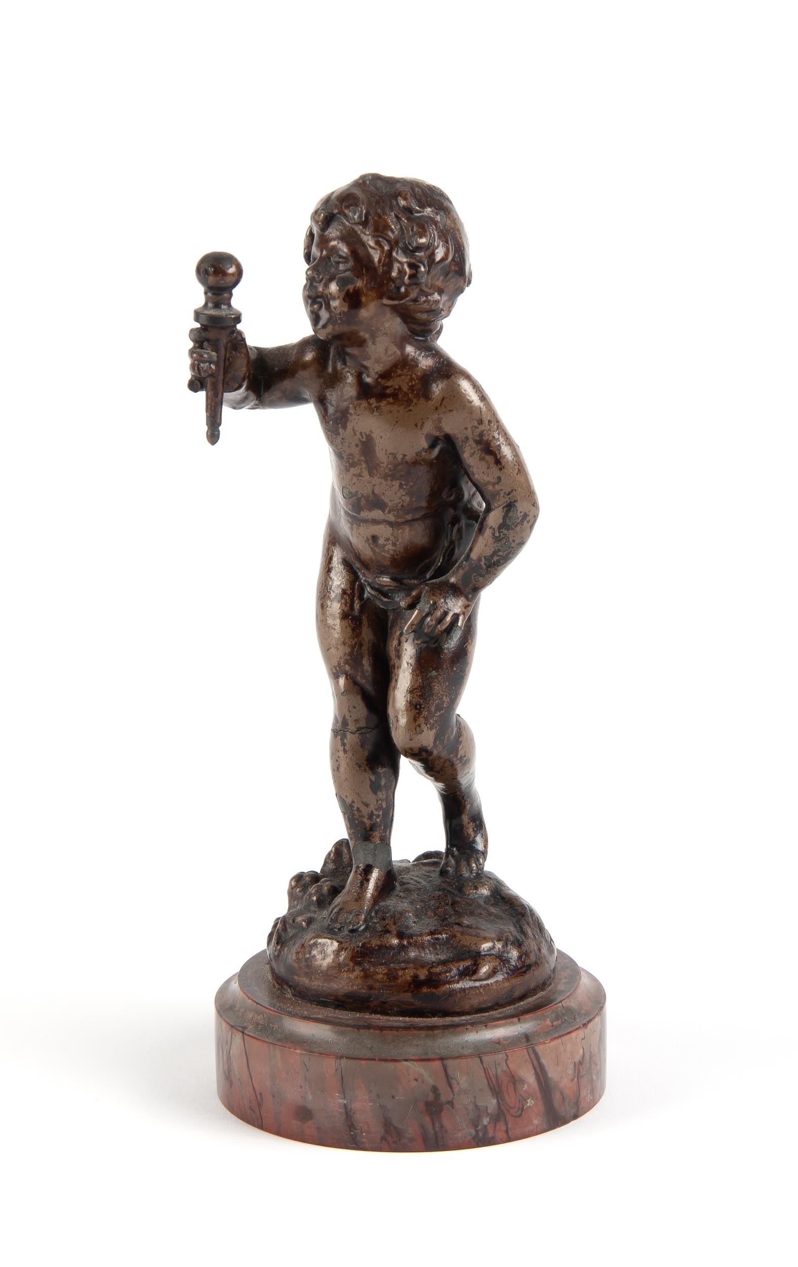 Auguste Moreau | A CAST METAL PUTTI | MutualArt