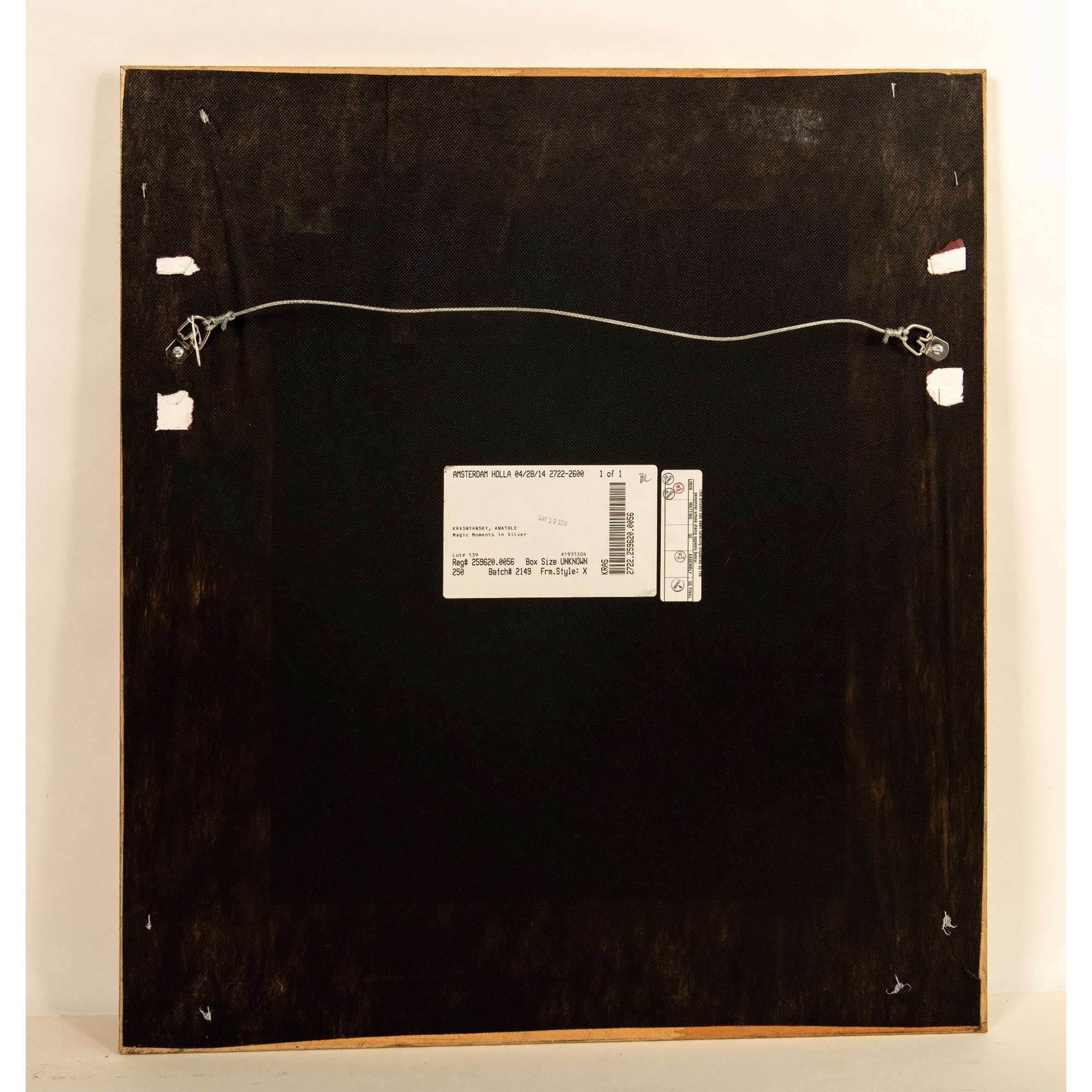 Anatole Krasnyansky | Magic Moments in Silver is a color serigraph on ...