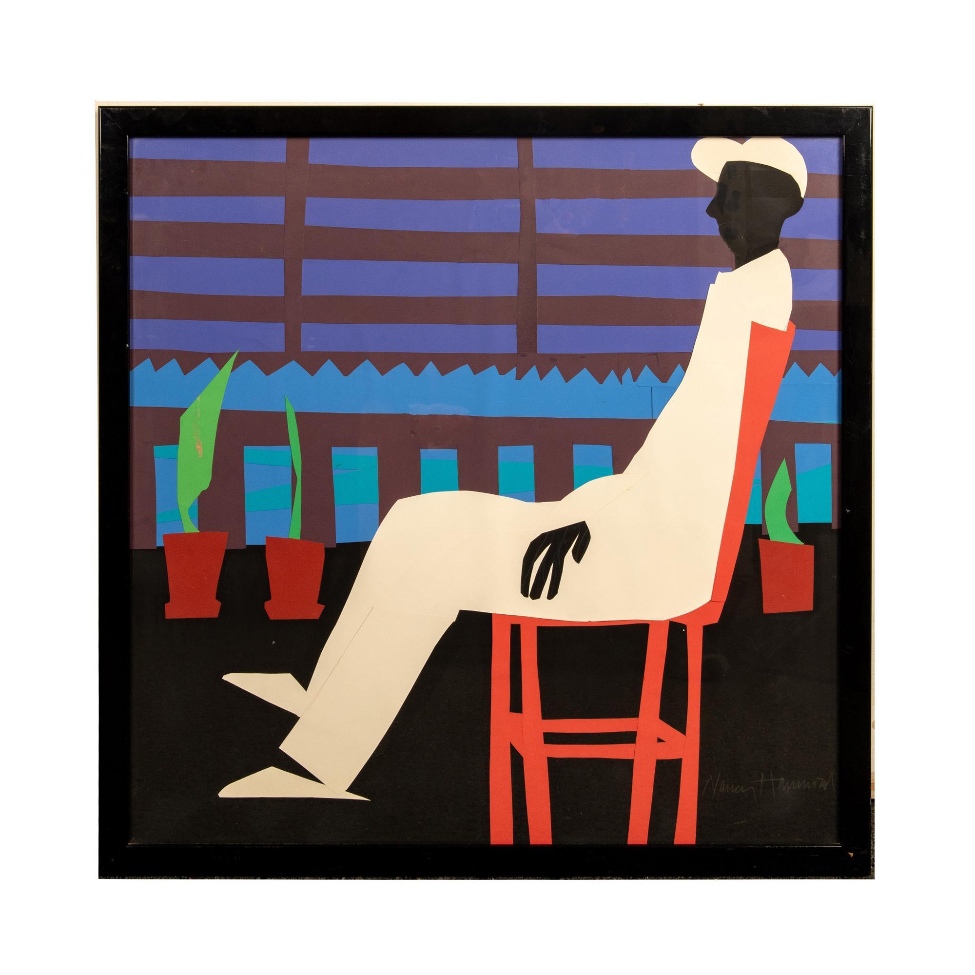 Nancy Hammond | Nancy Hammond, Original Color Paper Collage, Signed ...