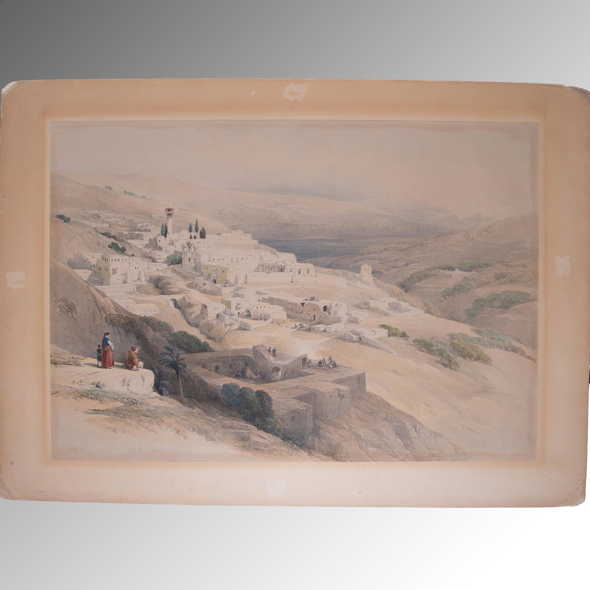 David Roberts | view of seville at sunset | MutualArt