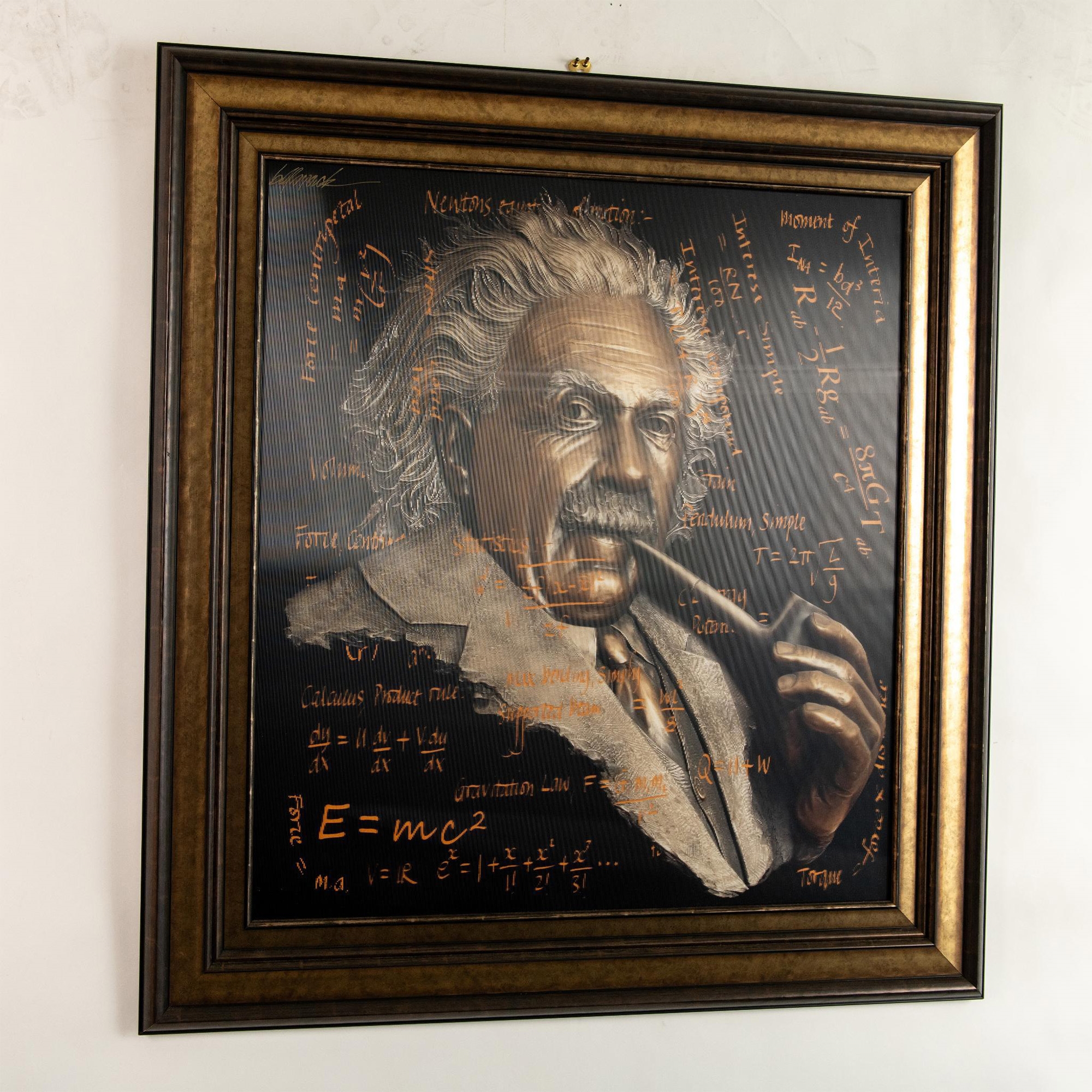Bill Mack | Bill Mack, Original Lenticular Digital Art Einstein Signed ...