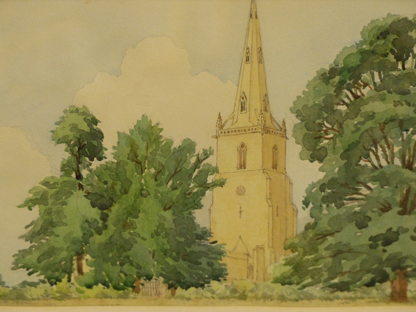 Mole Frank (1892-1976) | FRANK MOLE, BRITISH 1891-1976. ENGLISH CHURCH ...