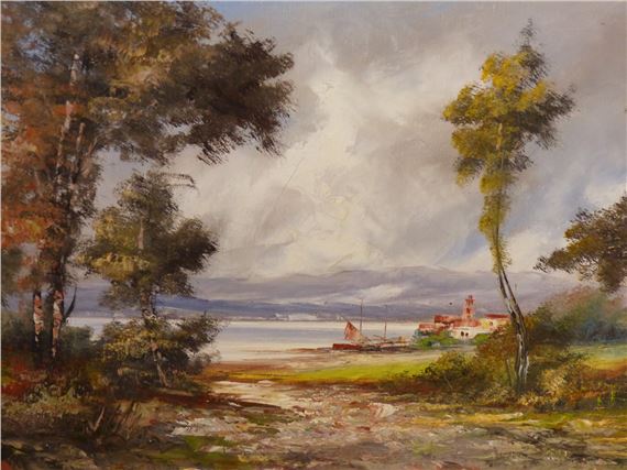 Giovanni Guidotti | GIOVANNI GUIDOTTI (B.1935) ITALIAN, ARR, LANDSCAPE ...