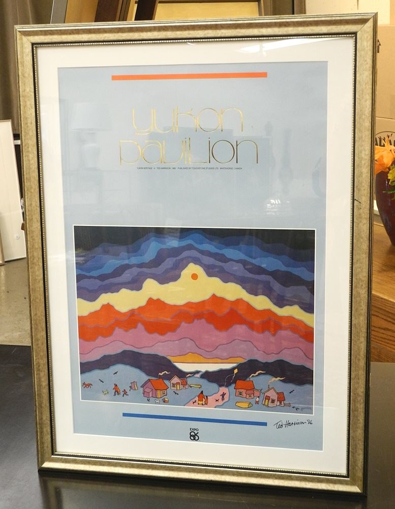 Ted Harrison | SLUMBERING VILLAGE (1987) | MutualArt