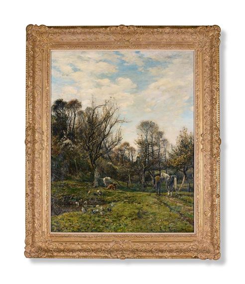 William Mark Fisher | WILLIAM MARK FISHER (AMERICAN 1841-1923), SAINT ...