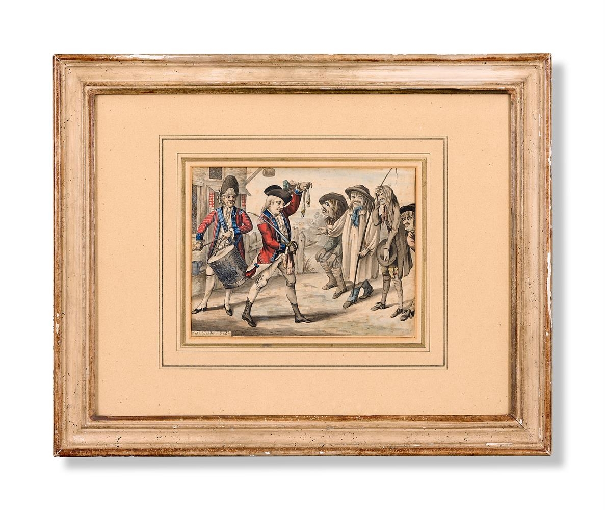 Robert Dighton | ROBERT DIGHTON (BRITISH 1752-1814), THE RECRUITING ...