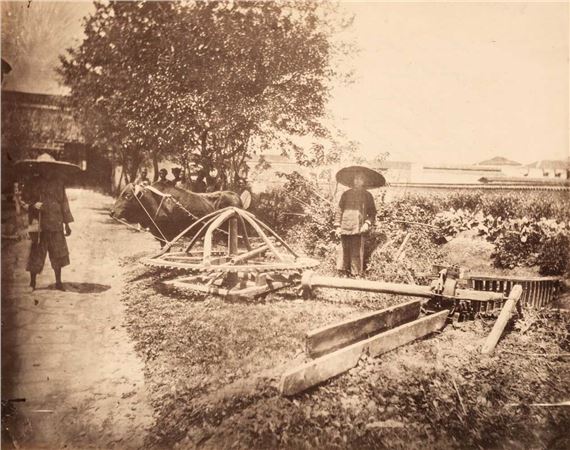 William Saunders | Irrigation of rice field (Circa 1870) | MutualArt