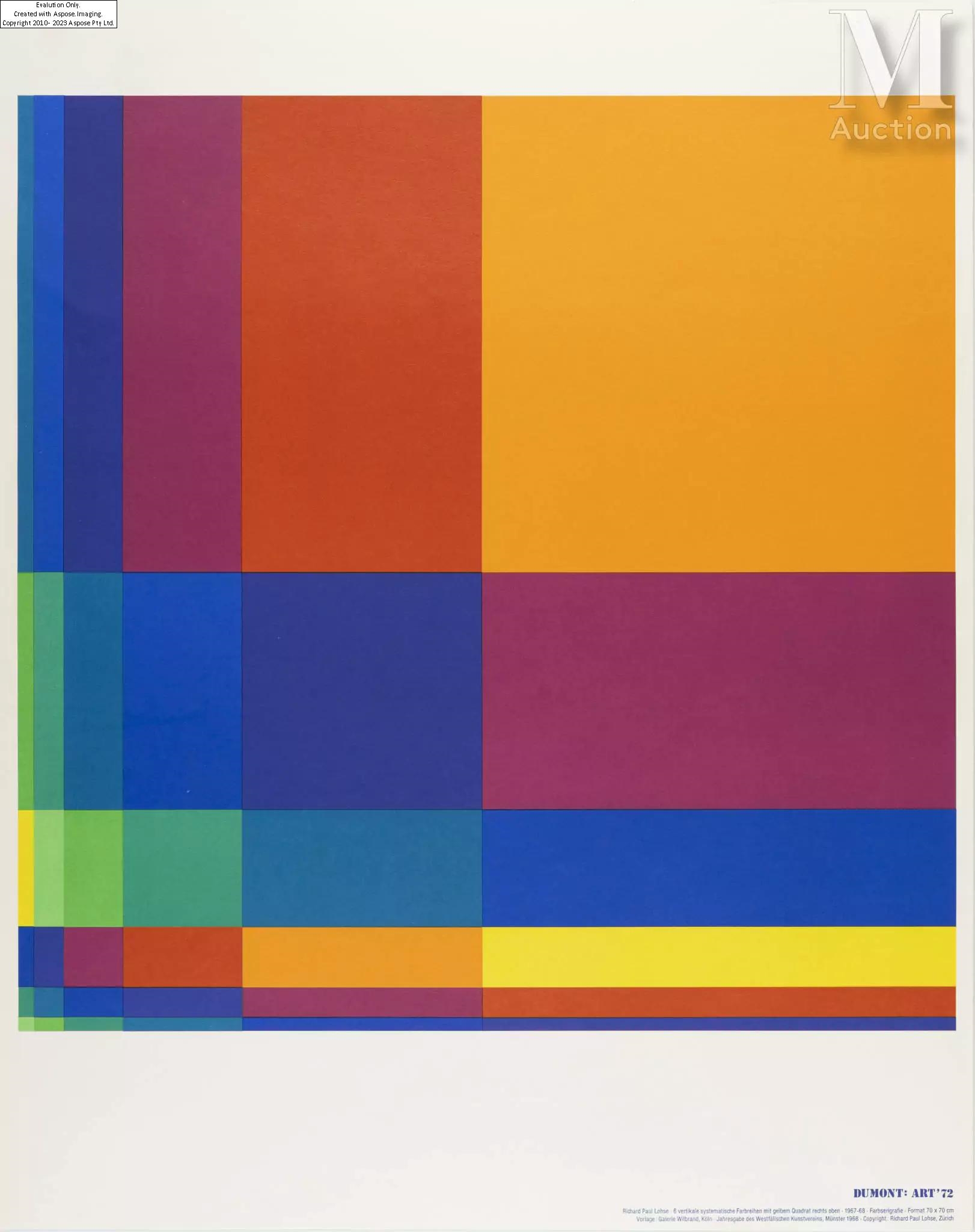 Richard Paul Lohse | Richard Paul LOHSE (1902 - 1988 (1972) | MutualArt