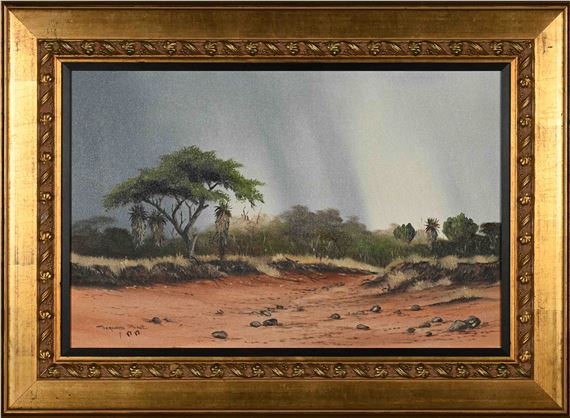 Gerhard Smit | Dry River Bed in the Bushveld | MutualArt