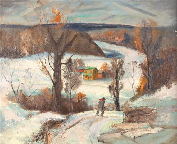 Harriet Jeffries | Hill of Ohio (1950) | MutualArt
