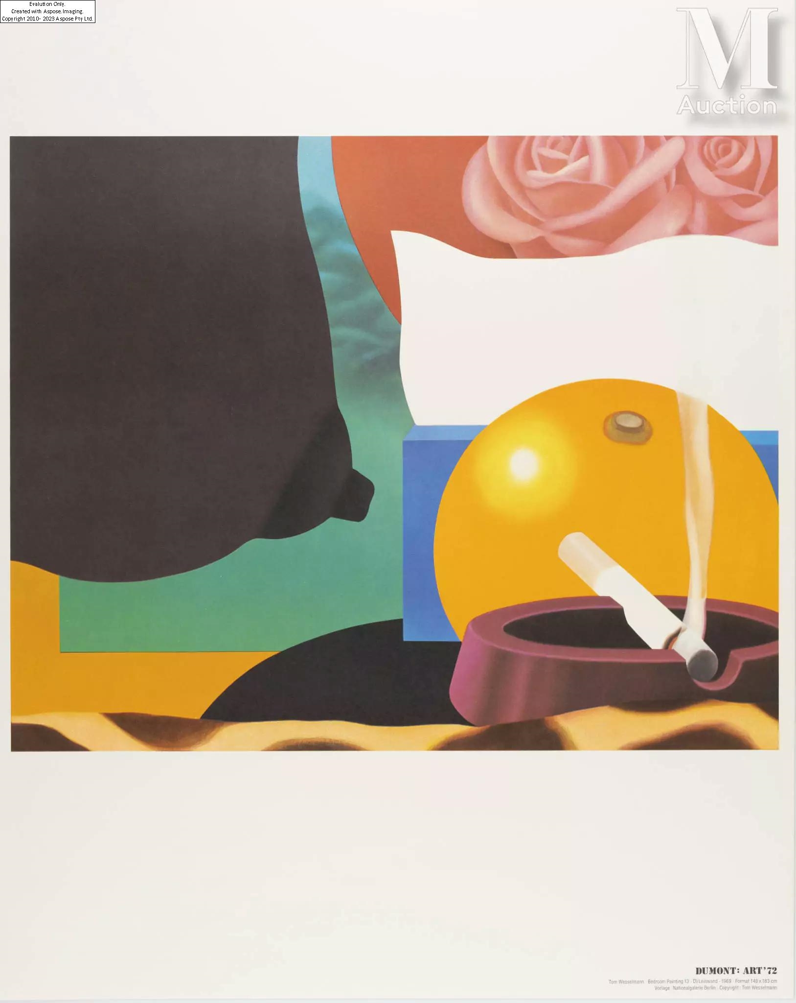 Tom Wesselmann | Smoker Study #22 | MutualArt