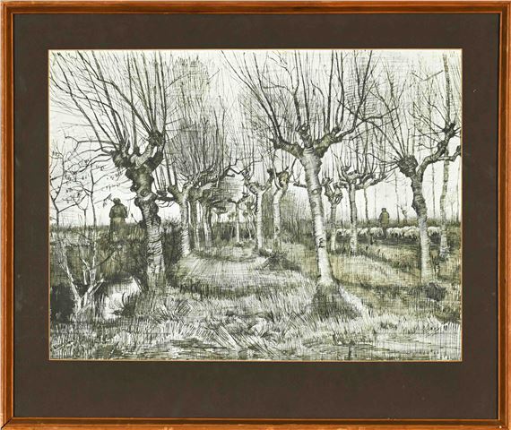 Vincent Van Gogh | Pollard Birches | MutualArt