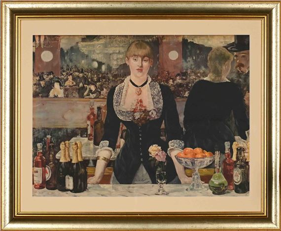 Édouard Manet | A Bar at the Folies-Bergère | MutualArt