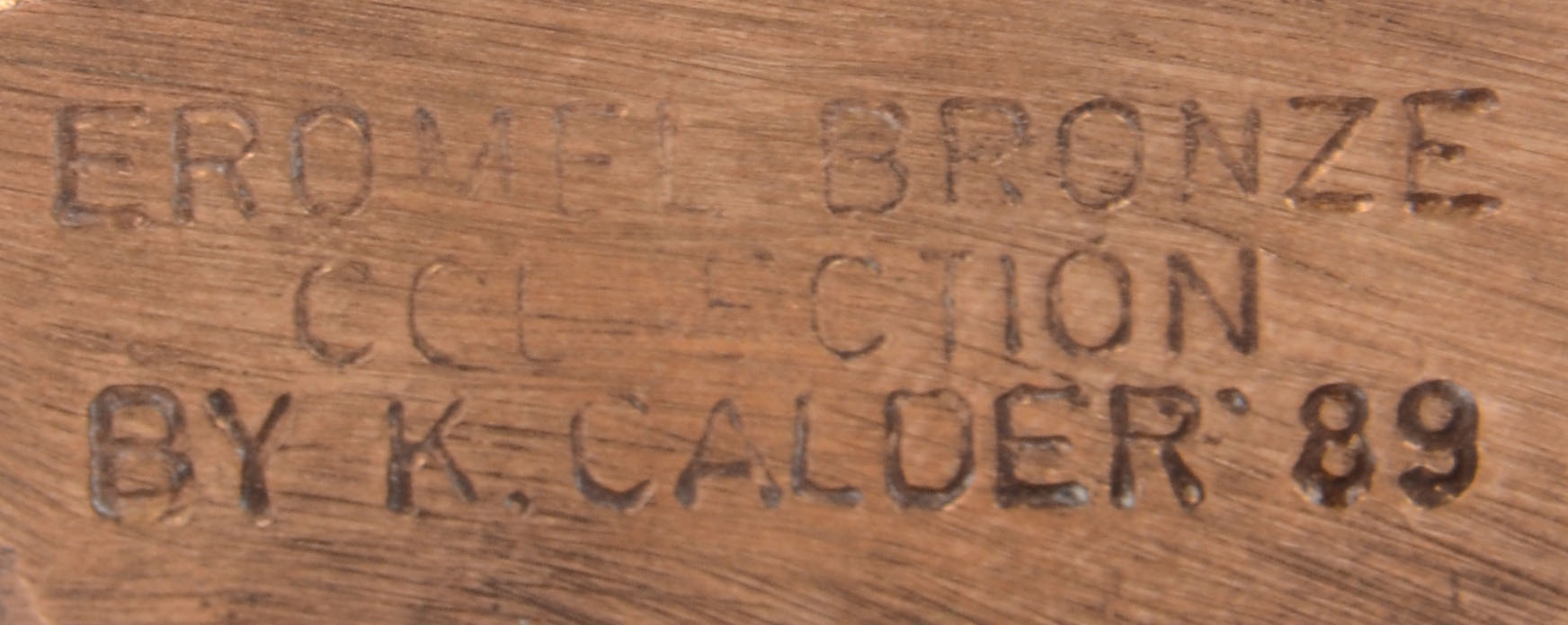 Keith Calder | Eromel paperweights - A bird on a base, An aardvark; A ...