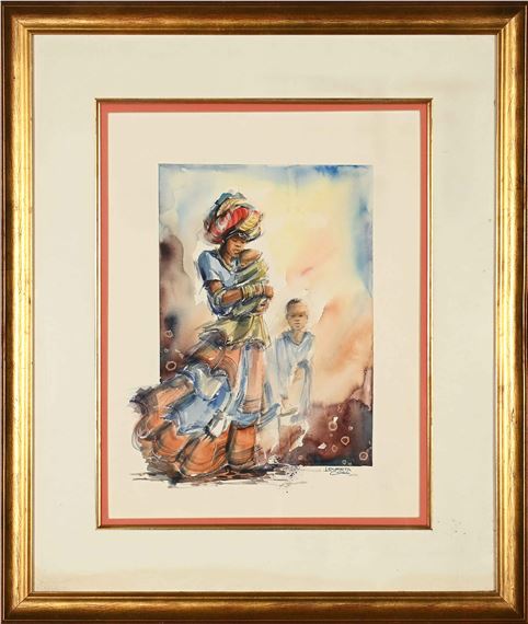 Louretta Coss | Mother and Children | MutualArt