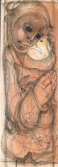 Ben Macala | Figure with Bird | MutualArt