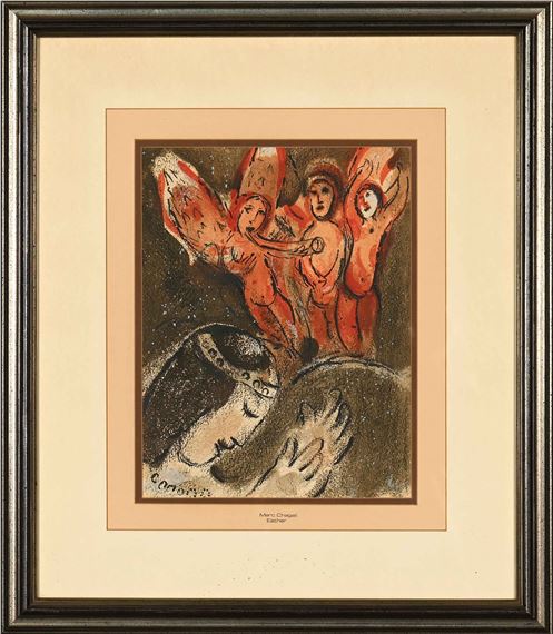 Marc Chagall | Sarah and the Angels | MutualArt