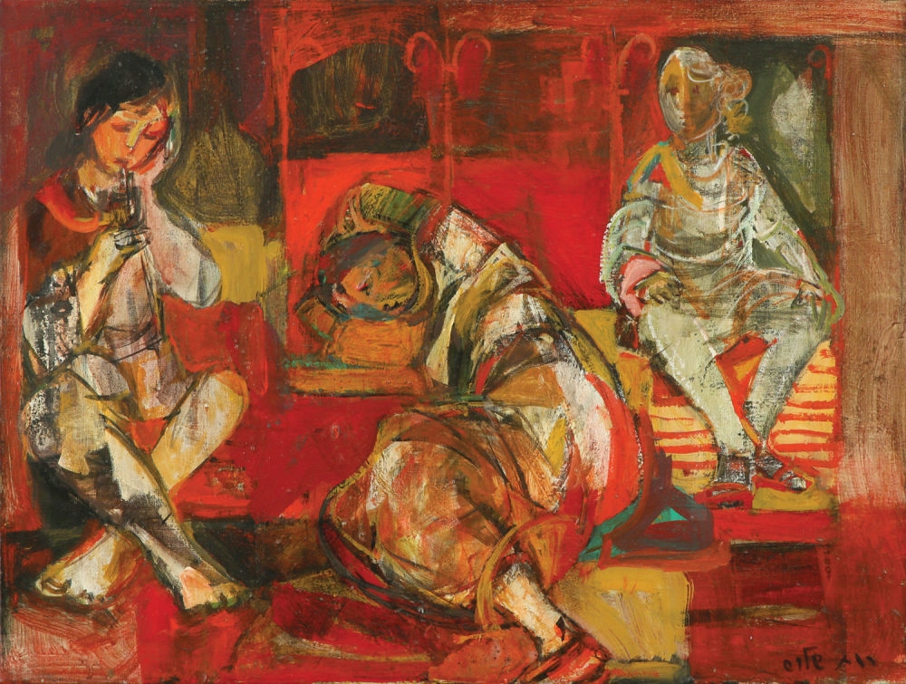 Ruth Schloss | 3 Women | MutualArt