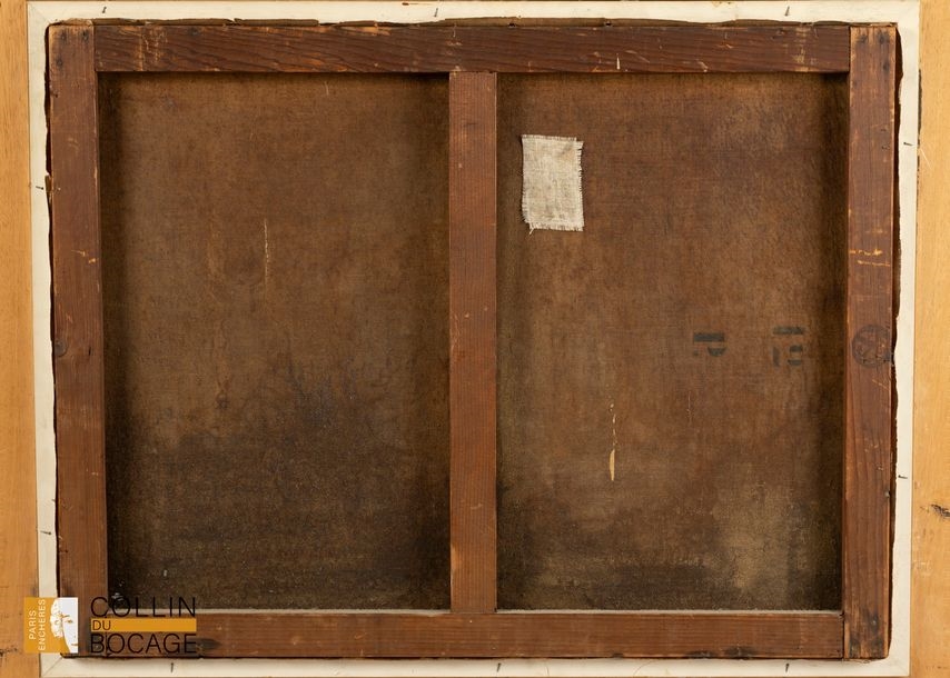 Ernest Azema | The port of Marseilles with the Basilica of Notre-Dame ...