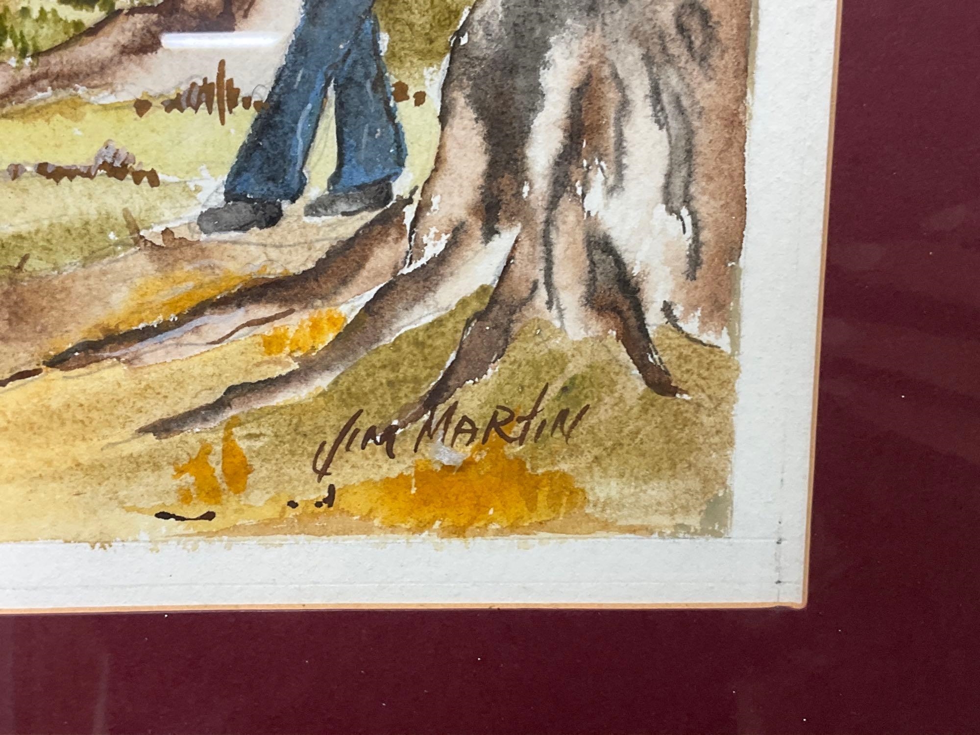 Jim Martin | a stroll in the woods (20th Century) | MutualArt