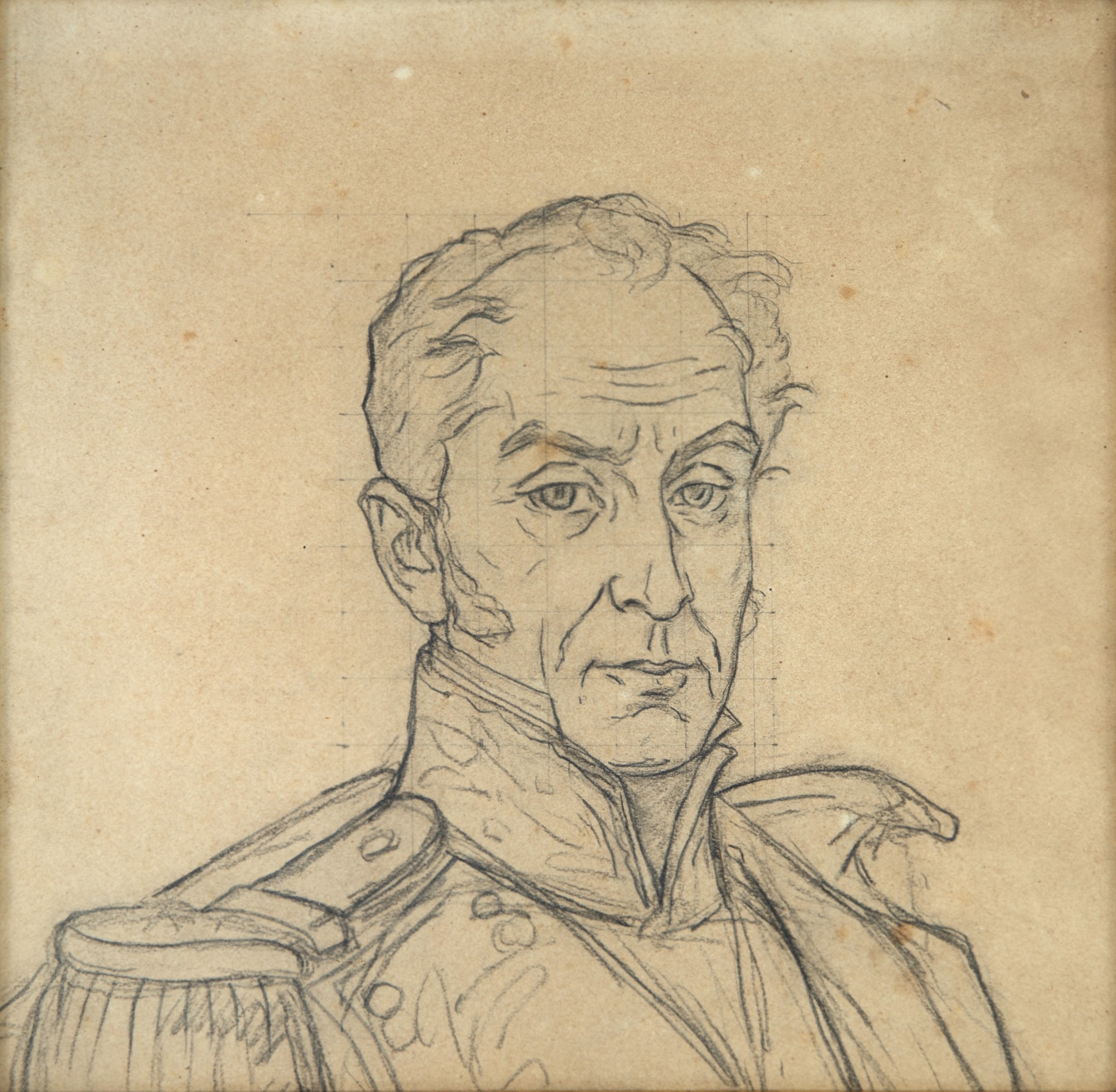 Ricardo Acevedo Bernal | Retrato de Simon Bolivar (1889) | MutualArt