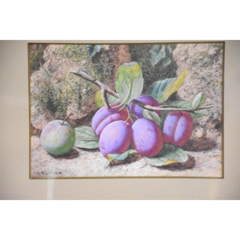 Charles Henry Slater | Still life fruits | MutualArt