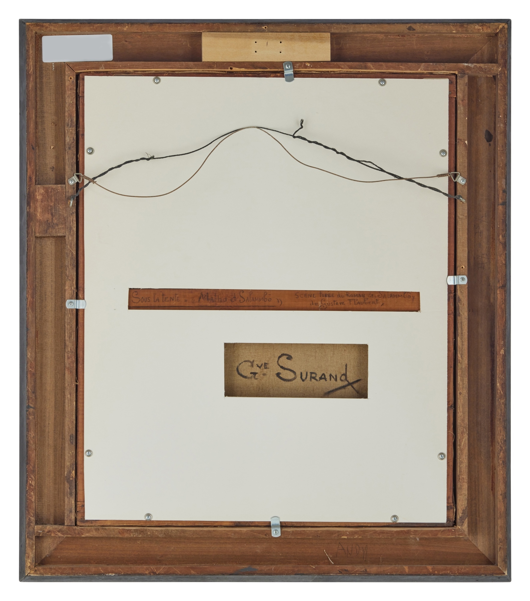 Gustave Surand | Sous le Tente - Matteo et Salammbô | MutualArt