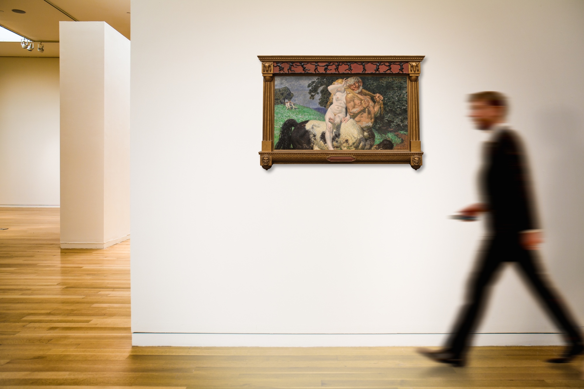 Alexander Rothaug | Centaur Abducting a Nymph | MutualArt