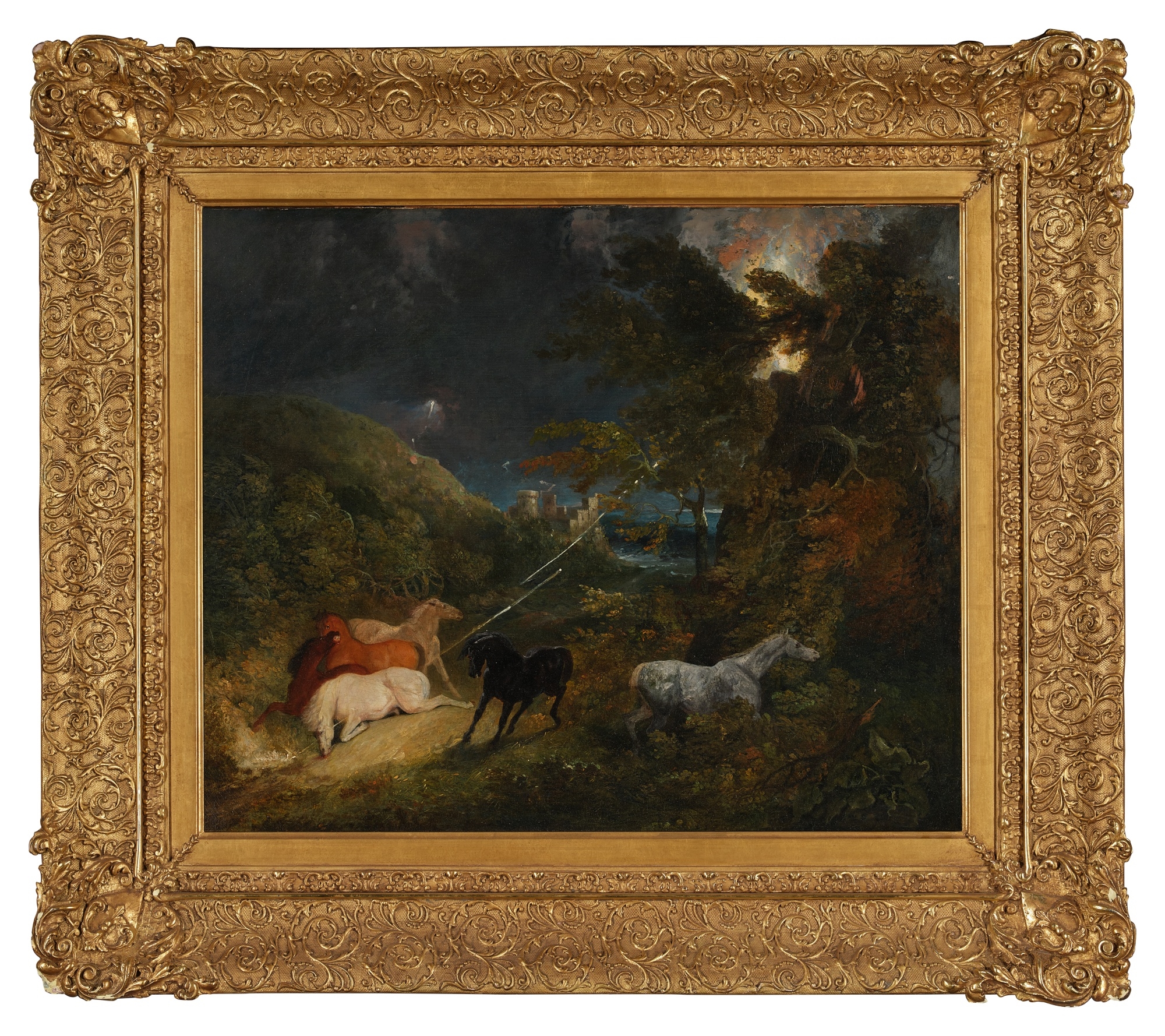 Sawrey Gilpin | Horses Under a Thunderstorm | MutualArt