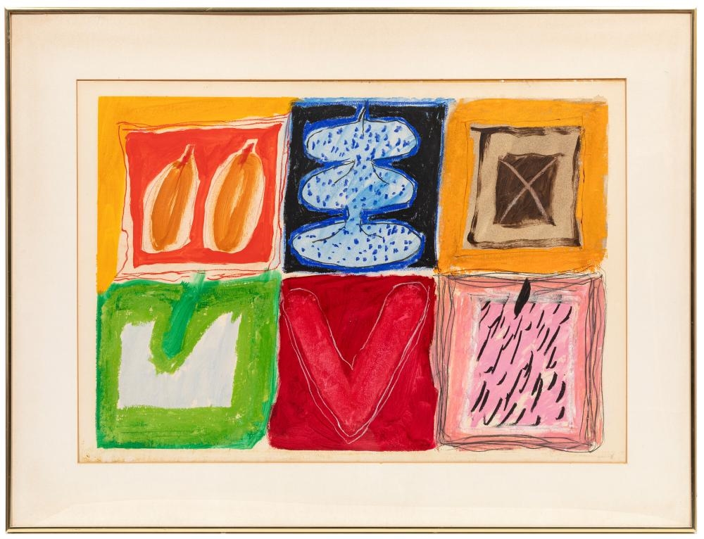 Ida Rittenberg Kohlmeyer | Block Drawing #1 (1980) | MutualArt