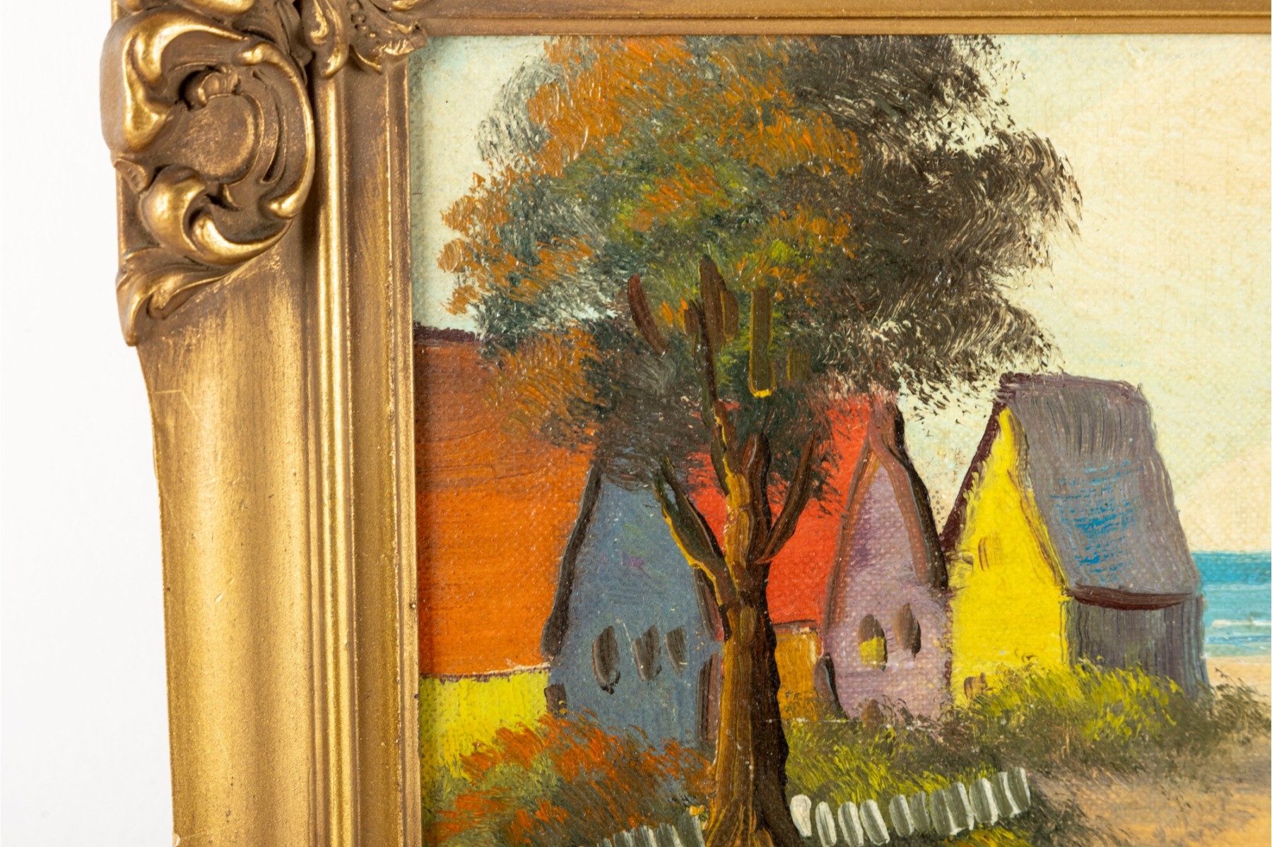 Carl Roth | 20th C.) Oil On Board Landscape | MutualArt